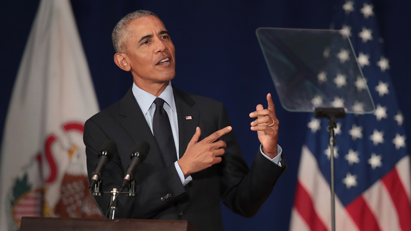 Obama Begins Midterm Push, Urging Rebuke Of Trump And Politics Of 'Fear ...