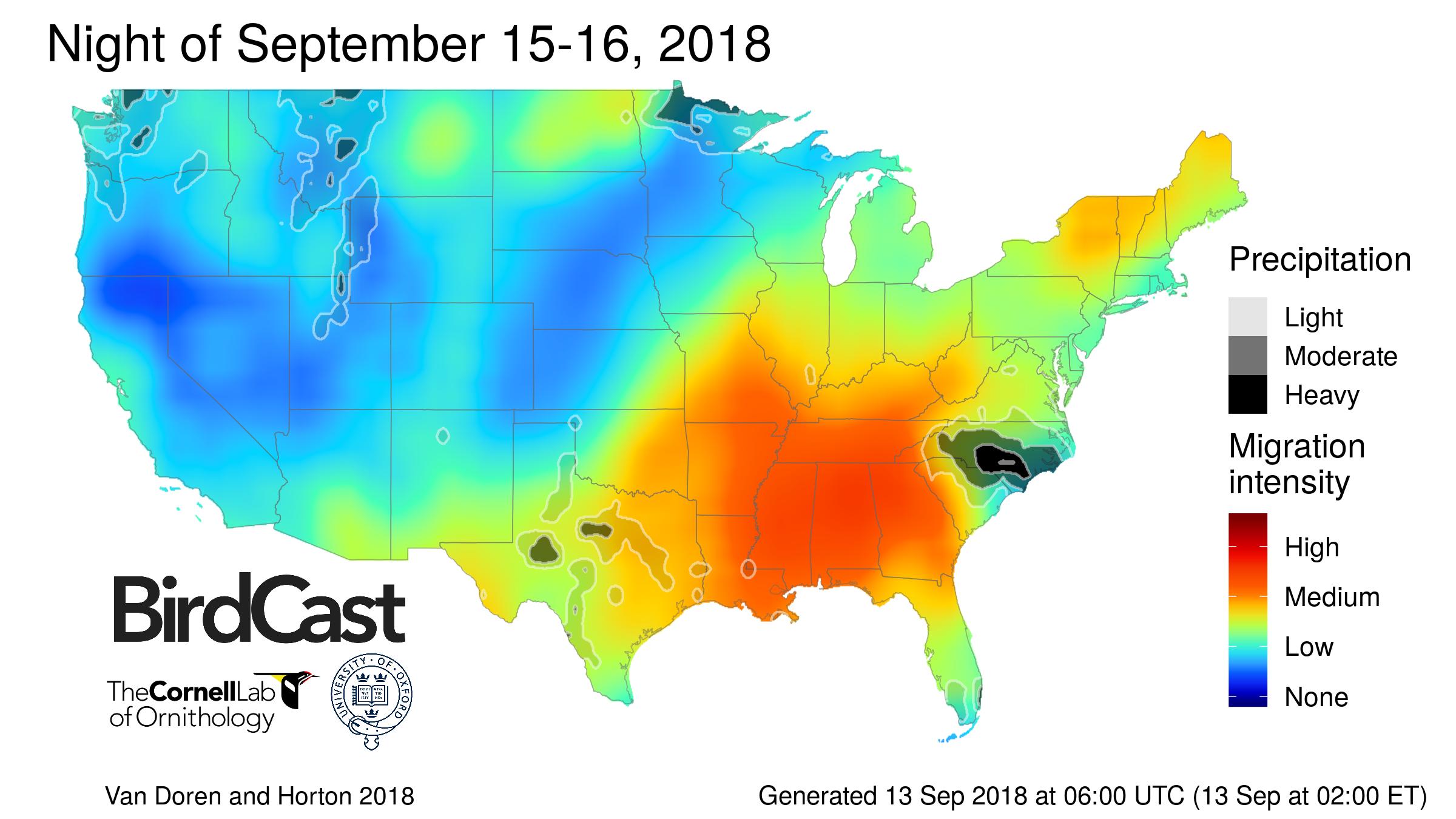 Migrating Birds Avoid Bad Weather — Which Makes Their Paths Predictable ...