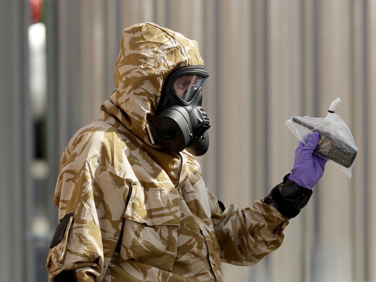 Russians Allegedly Targeted Lab Studying Chemical Weapons : NPR