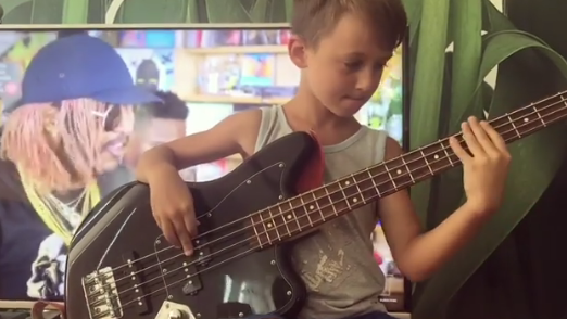 Watch A 7-Year-Old Bassist Play Along With Mac Miller : All Songs ...