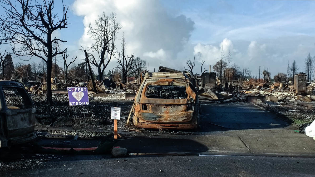 After A Wildfire Destroys Their Home, Family Struggles To Find 'A New ...