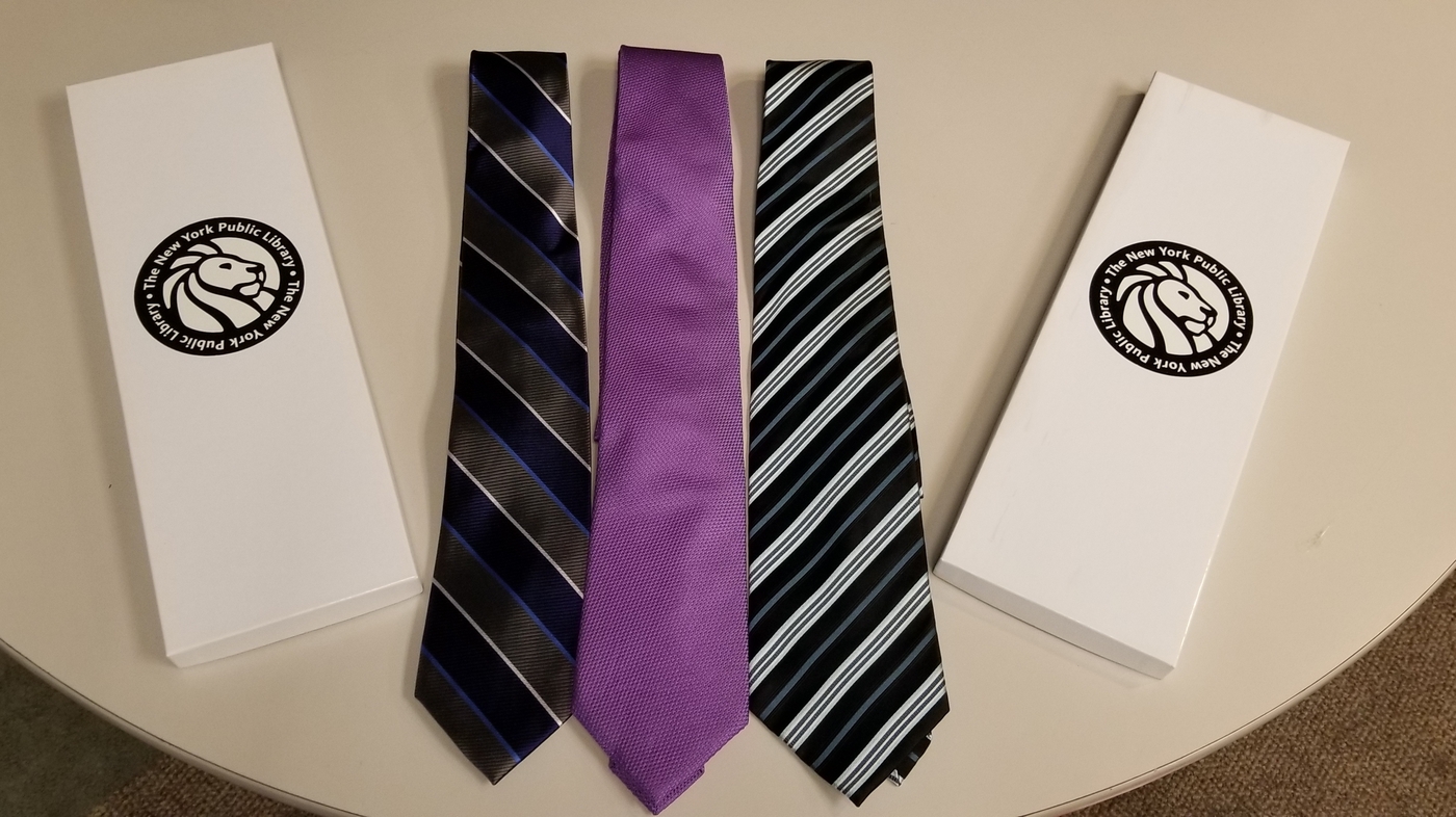 If You Have A New York Public Library Card, You Can Now Borrow Ties And ...