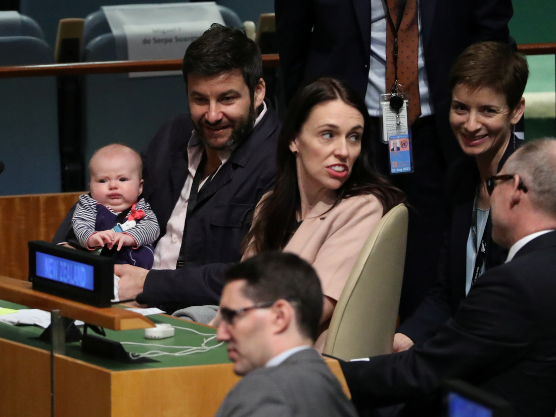 New Zealand Prime Minister's Baby Makes History At U.N. General ...