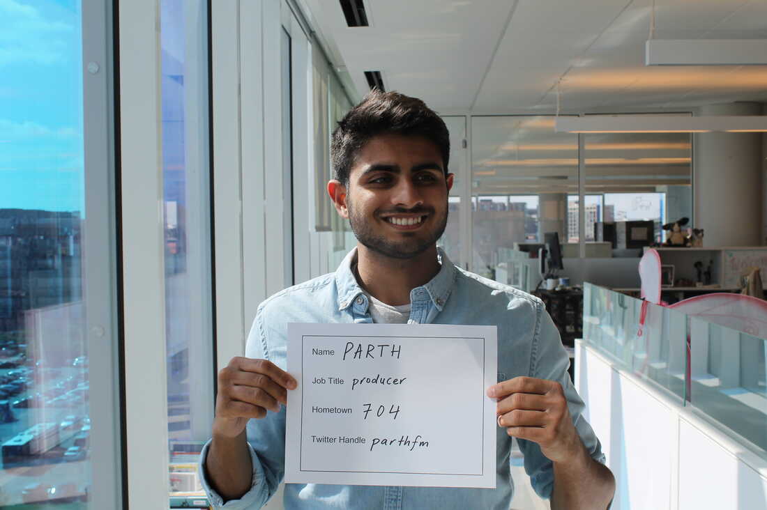Faces of NPR: Parth Shah : NPR Extra : NPR