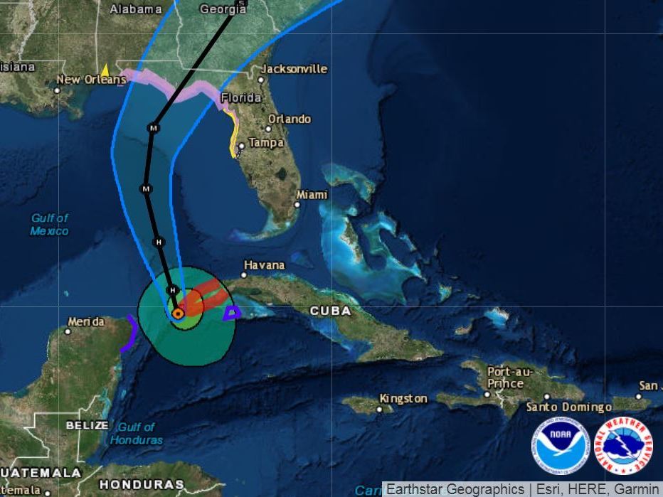 Hurricane Michael Forecast To Hit U.S. Gulf Coast As A Major Storm ...