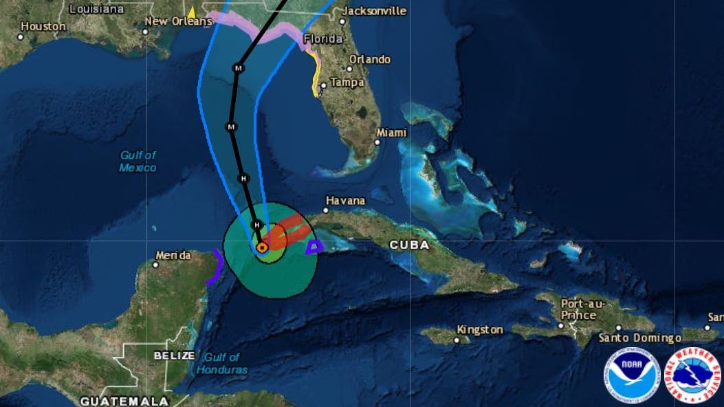 Hurricane Michael Forecast To Hit U.S. Gulf Coast As A Major Storm ...