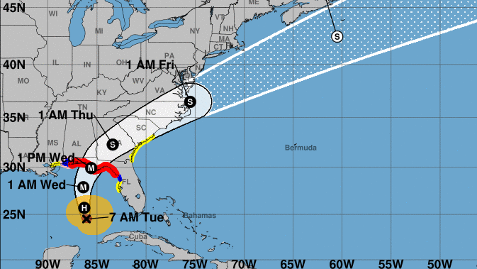 Florida Braces For 'Life-Threatening' Hurricane Michael To Hit ...