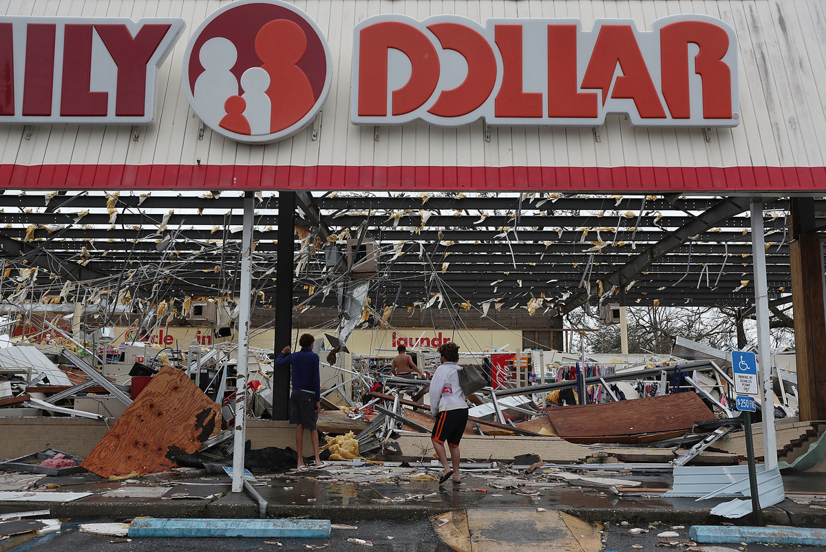 Hurricane Michael Carves Through Florida Panhandle, And Recovery Work ...
