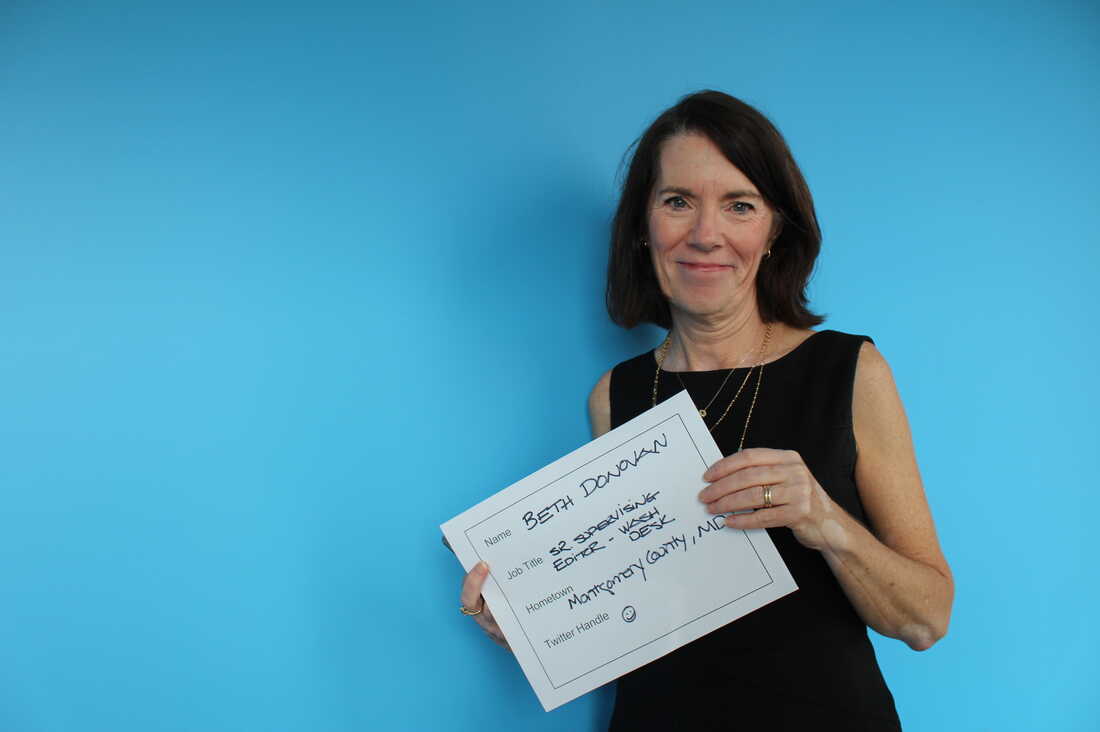 Faces Of NPR: Beth Donovan : NPR Extra : NPR