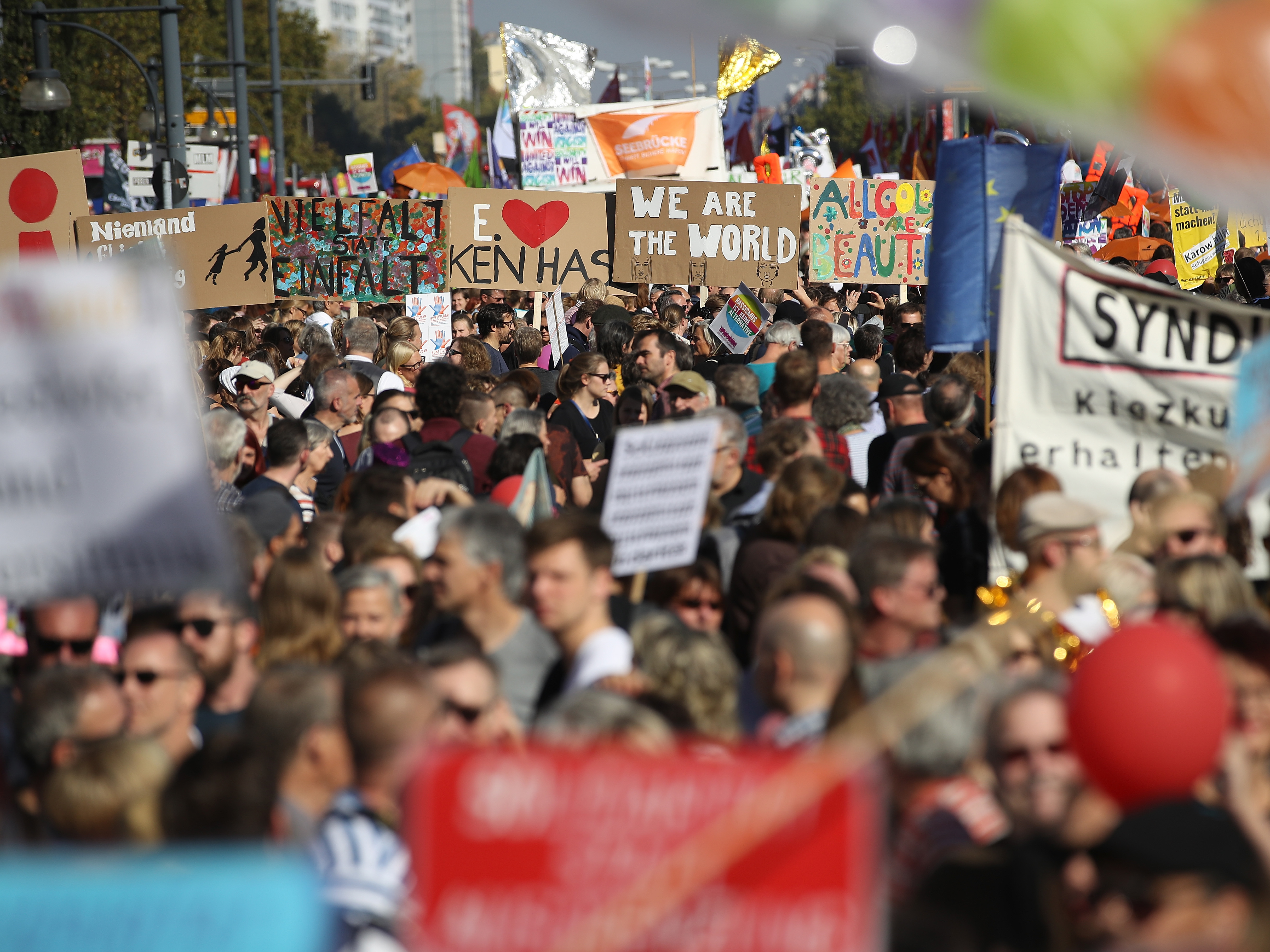Protesters Throng Berlin In Massive Rally To Support 'Open And Free ...