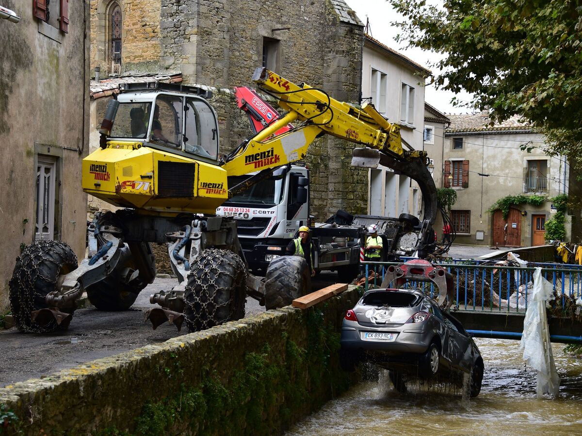 Flash Floods Turn Deadly In Southwest France's Aude Region : NPR