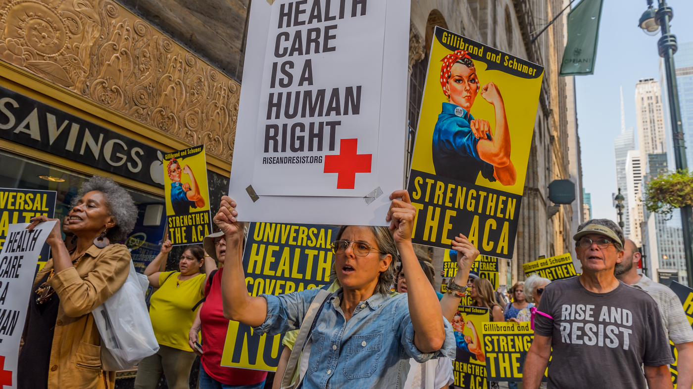 Poll Finds Wide Partisan Gaps On America's Biggest Problems : NPR