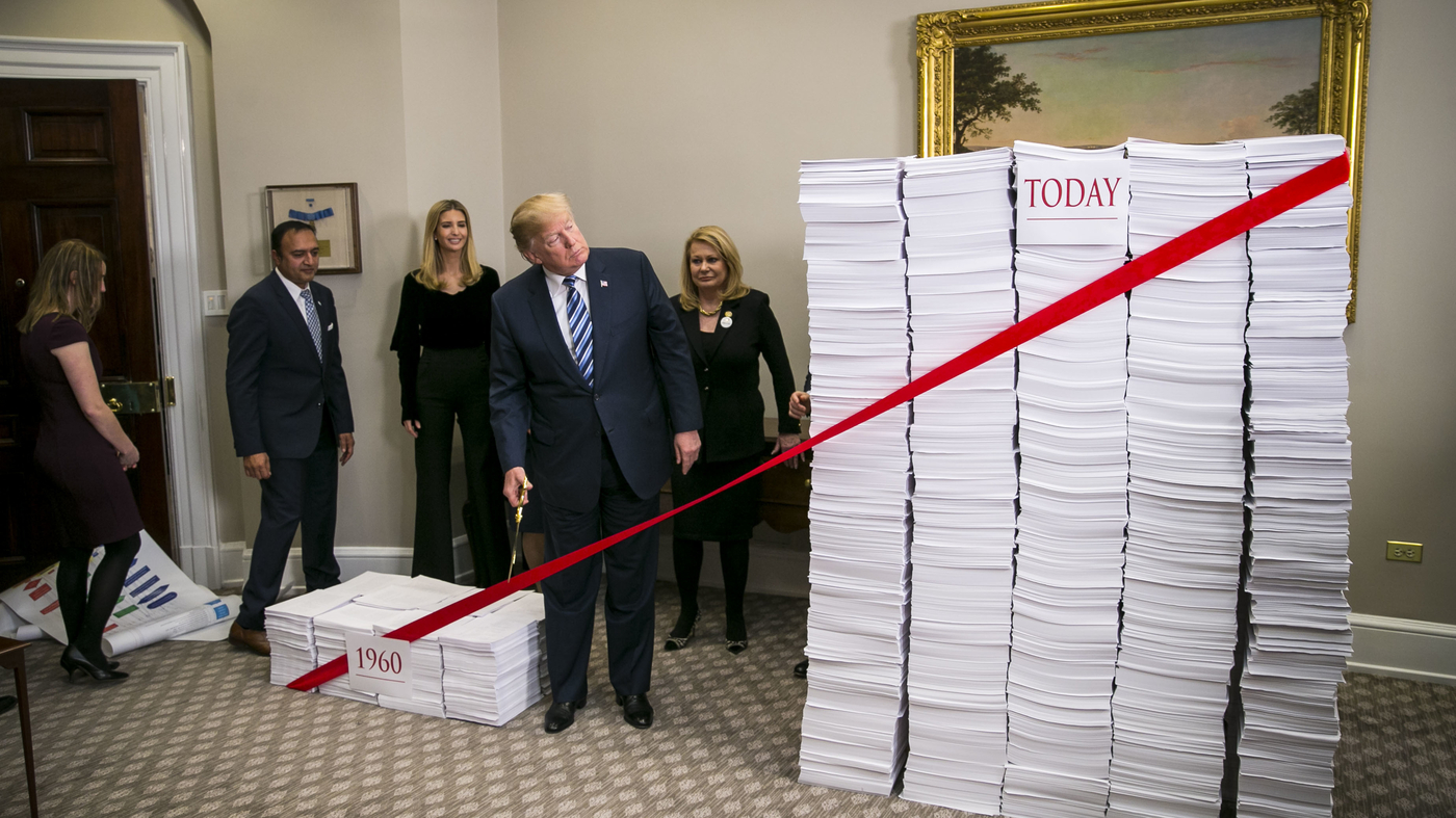 Episode 870: Trump vs. Red Tape : Planet Money : NPR