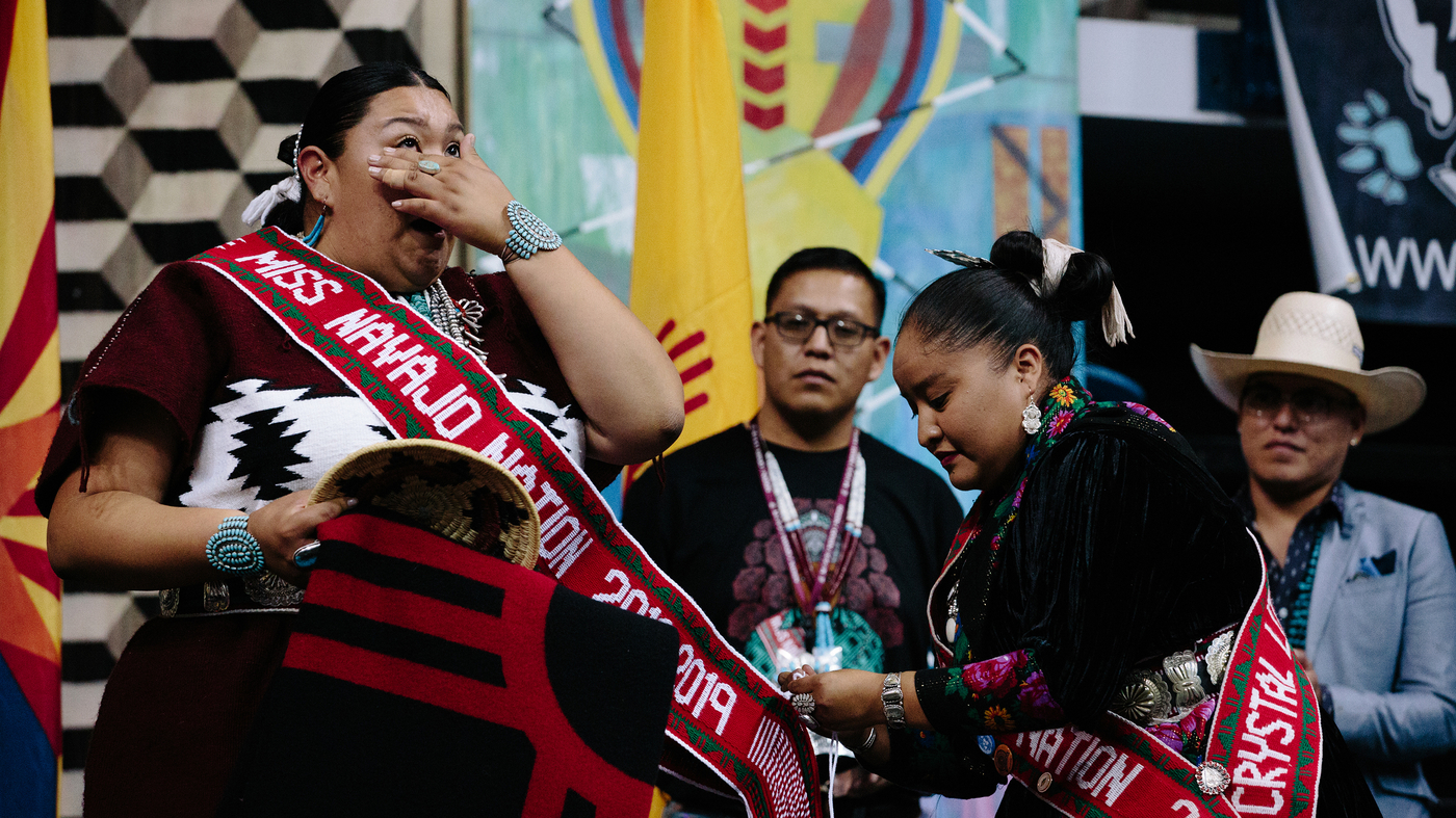 Becoming Miss Navajo Nation : The Picture Show : NPR