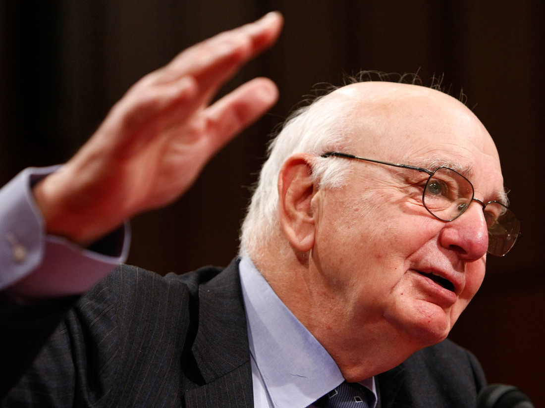 Paul Volcker, Former Fed Chairman, Dies At 92 : NPR