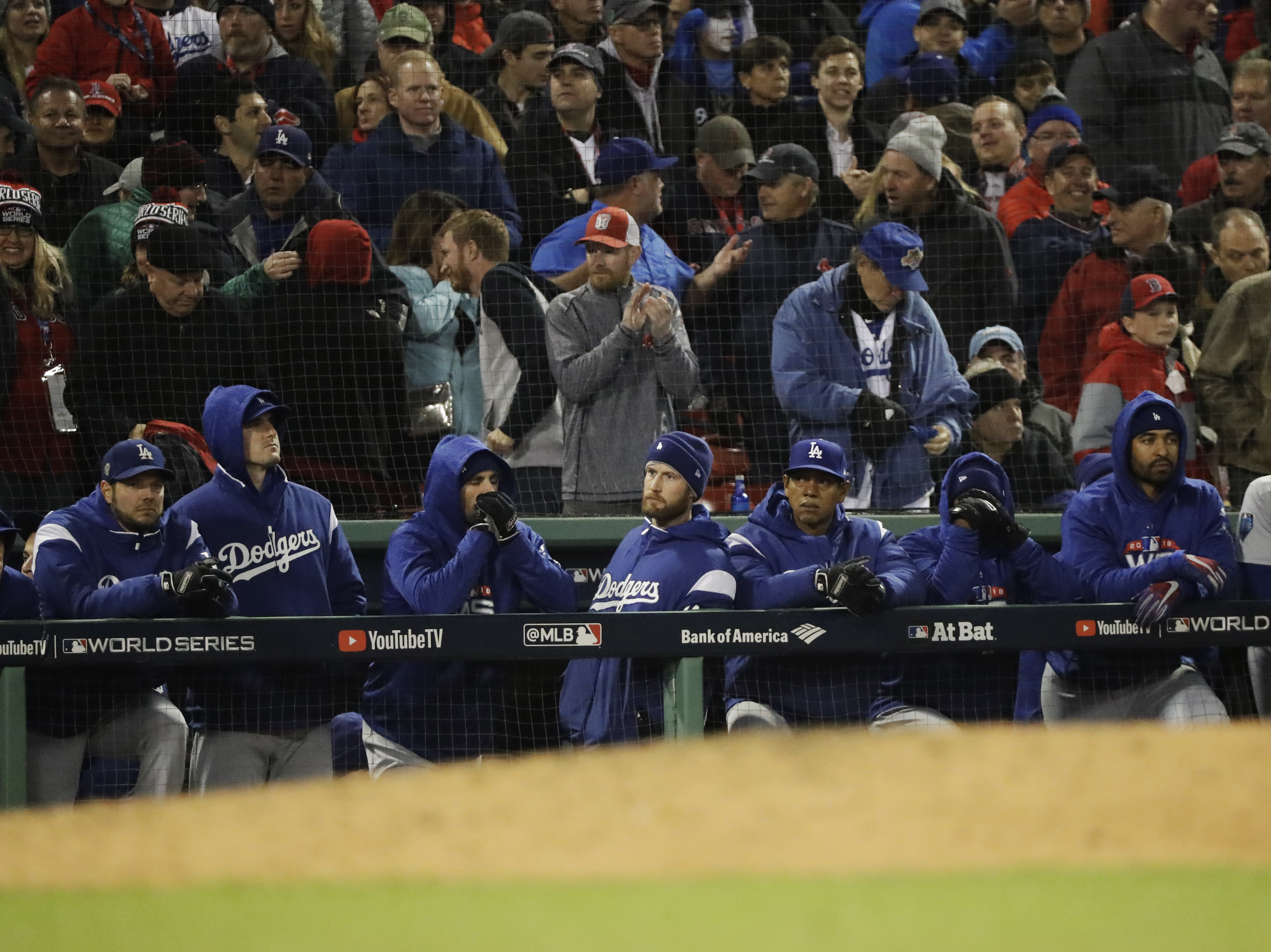 Dodgers Crash In 5th Inning, Red Sox Pitching Holds; Boston Leads World ...