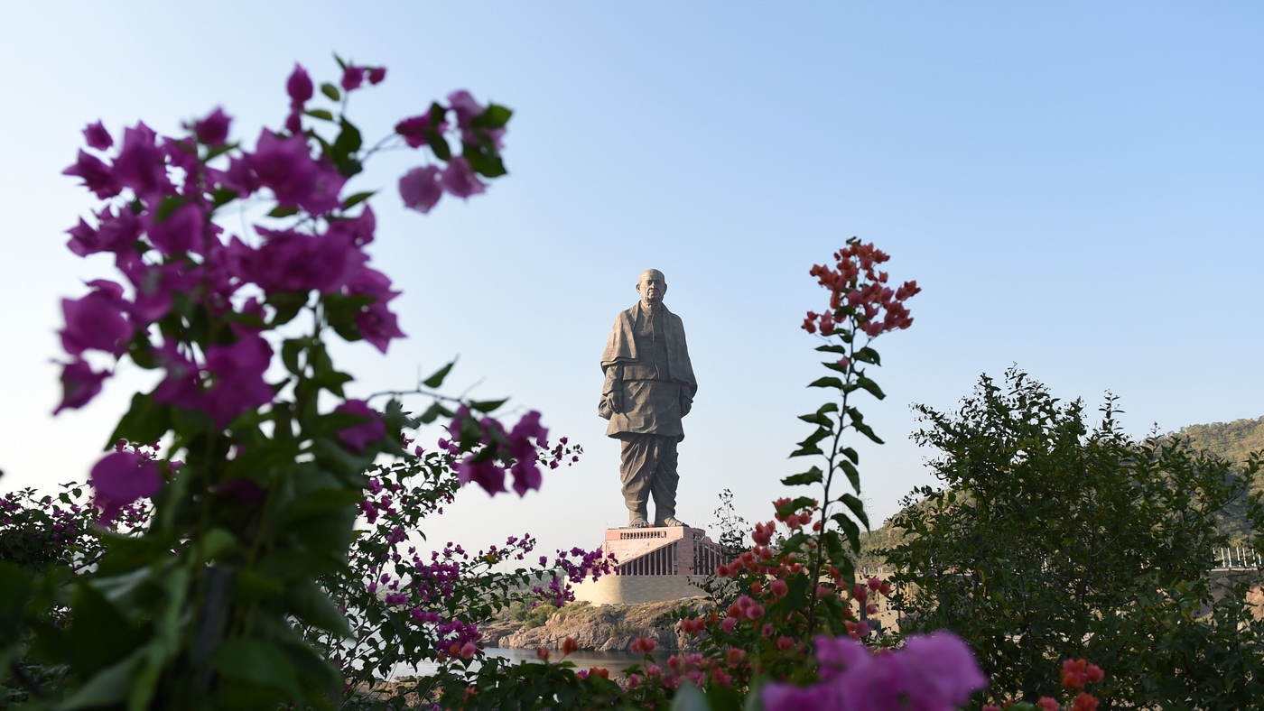 PHOTOS: World's Tallest Statue Ready For Its Inauguration In India : NPR