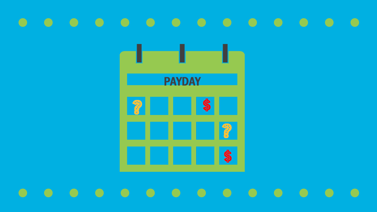 The Best Day For Payday : Planet Money : NPR