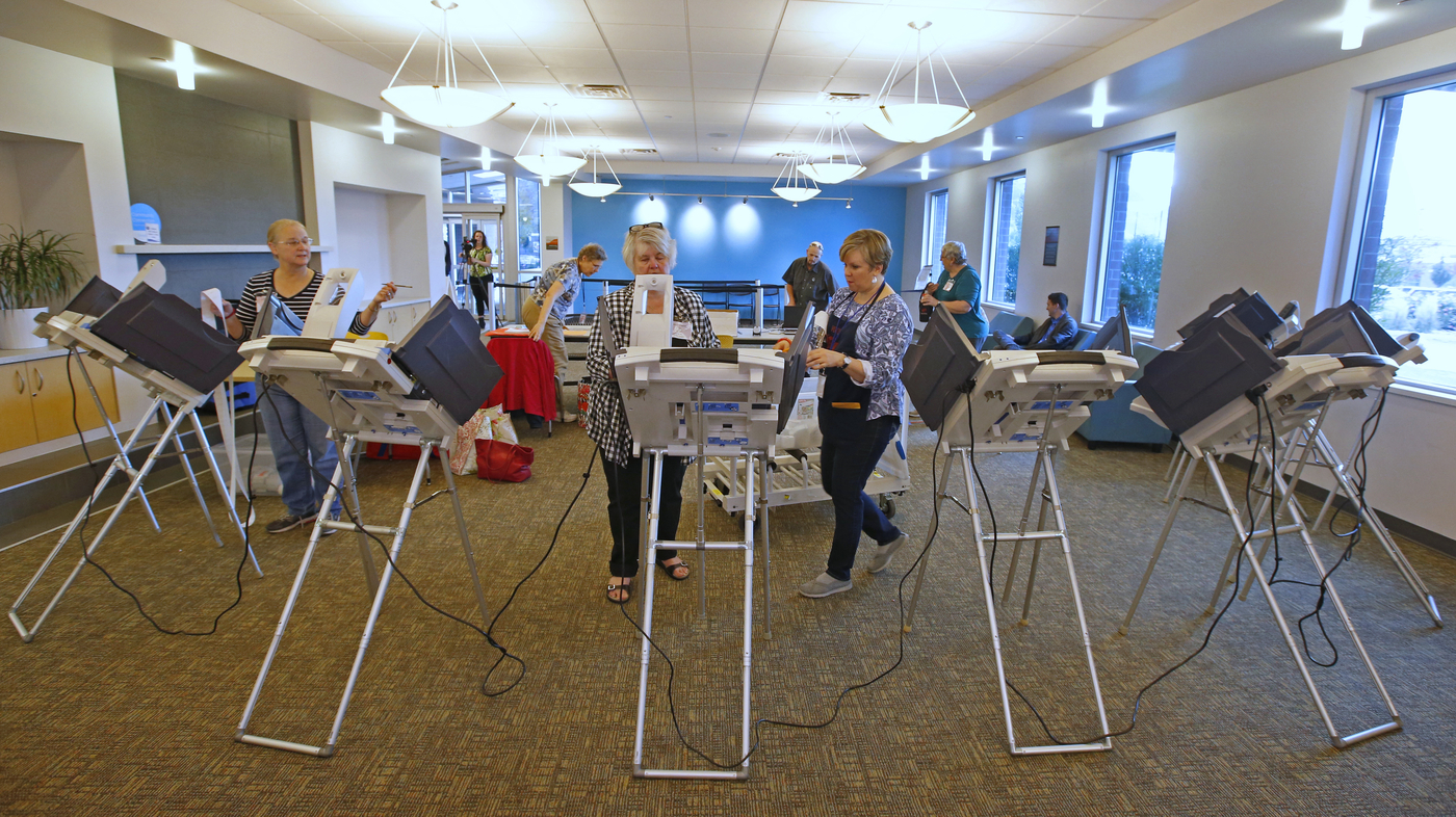 Joining The Poll Worker Army On Election Day's Front Lines : NPR