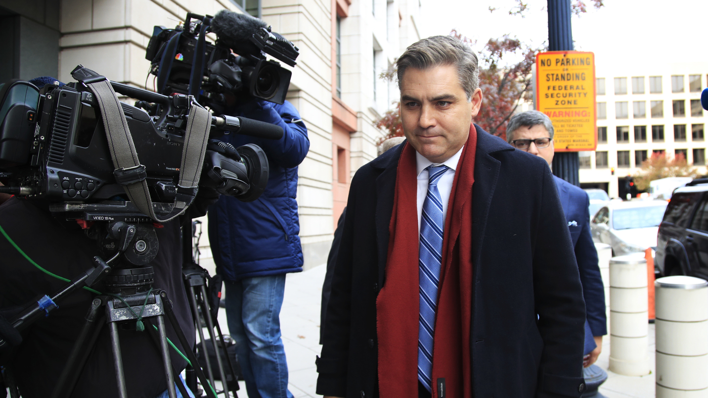 CNN vs. White House Decision Delayed Until Friday Morning : NPR