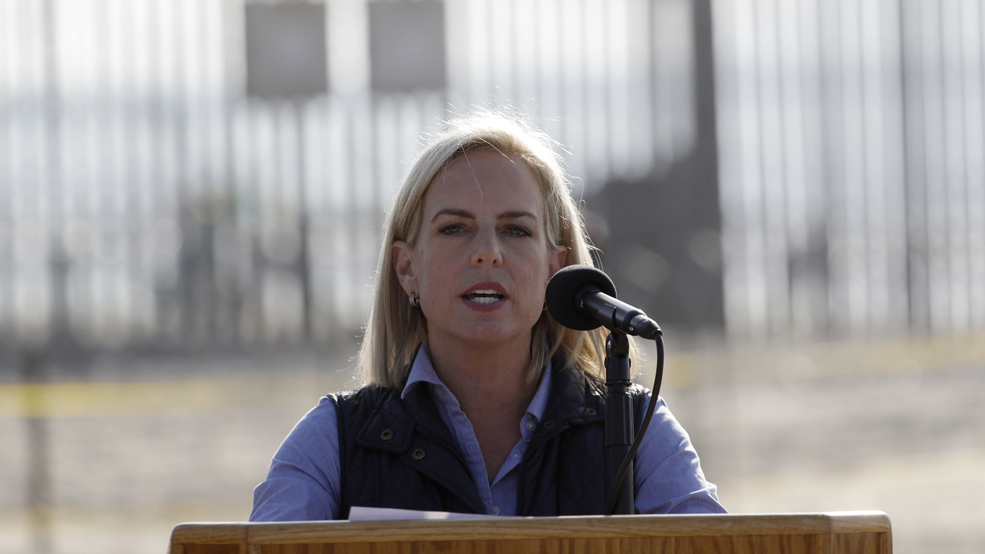 DHS Chief Visits U.S.-Mexico Border, Defends Administration's Asylum ...