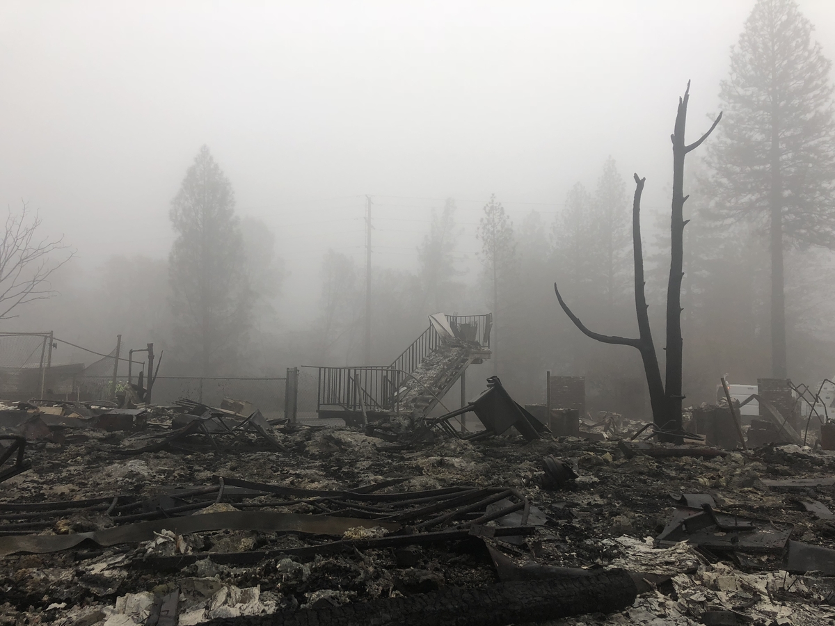 As California's Camp Fire Winds Down, Rain and Winds Create New Fears : NPR