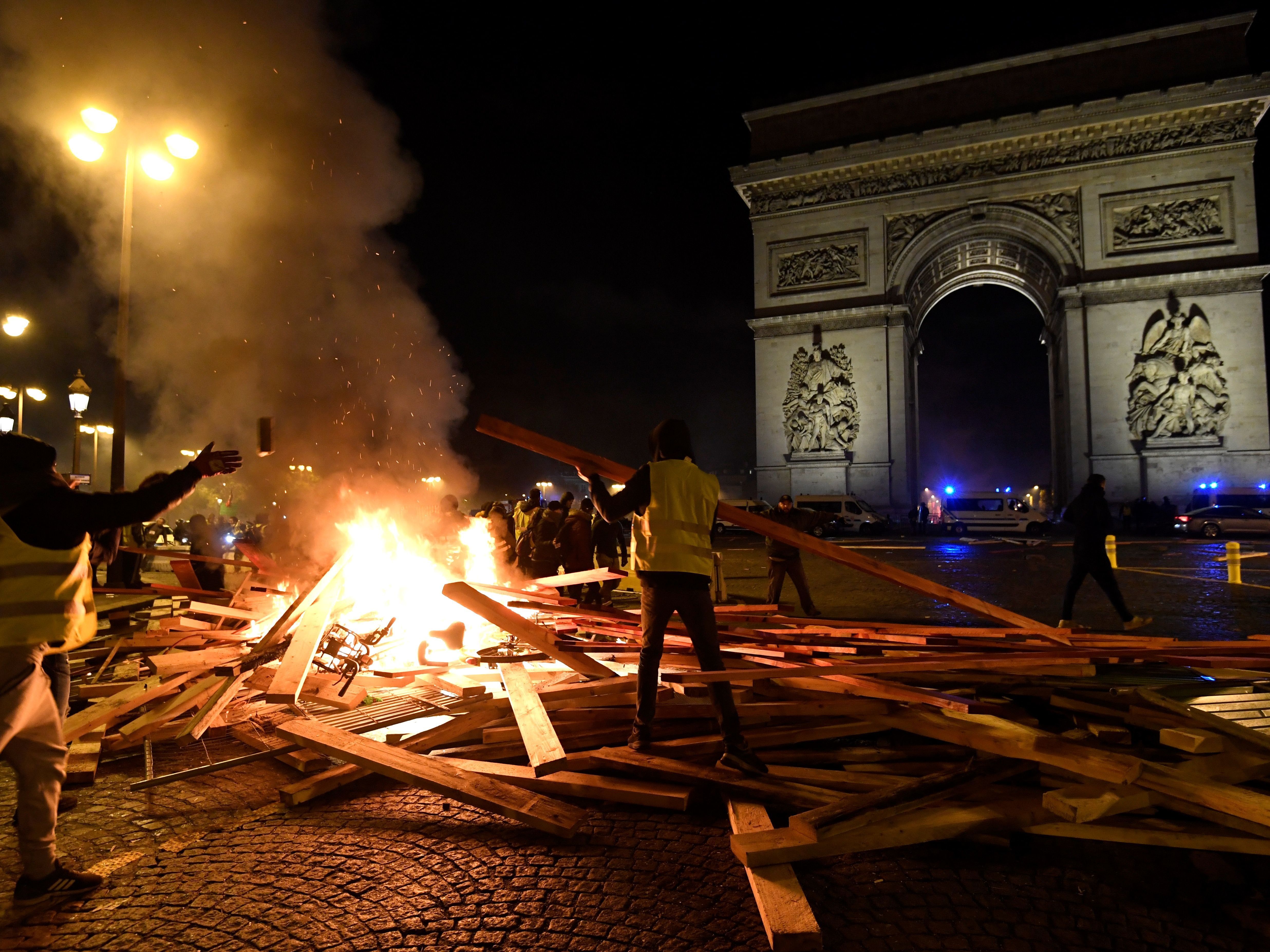 French President Holds Firm On Clean-Energy Goals, Despite Protests ...