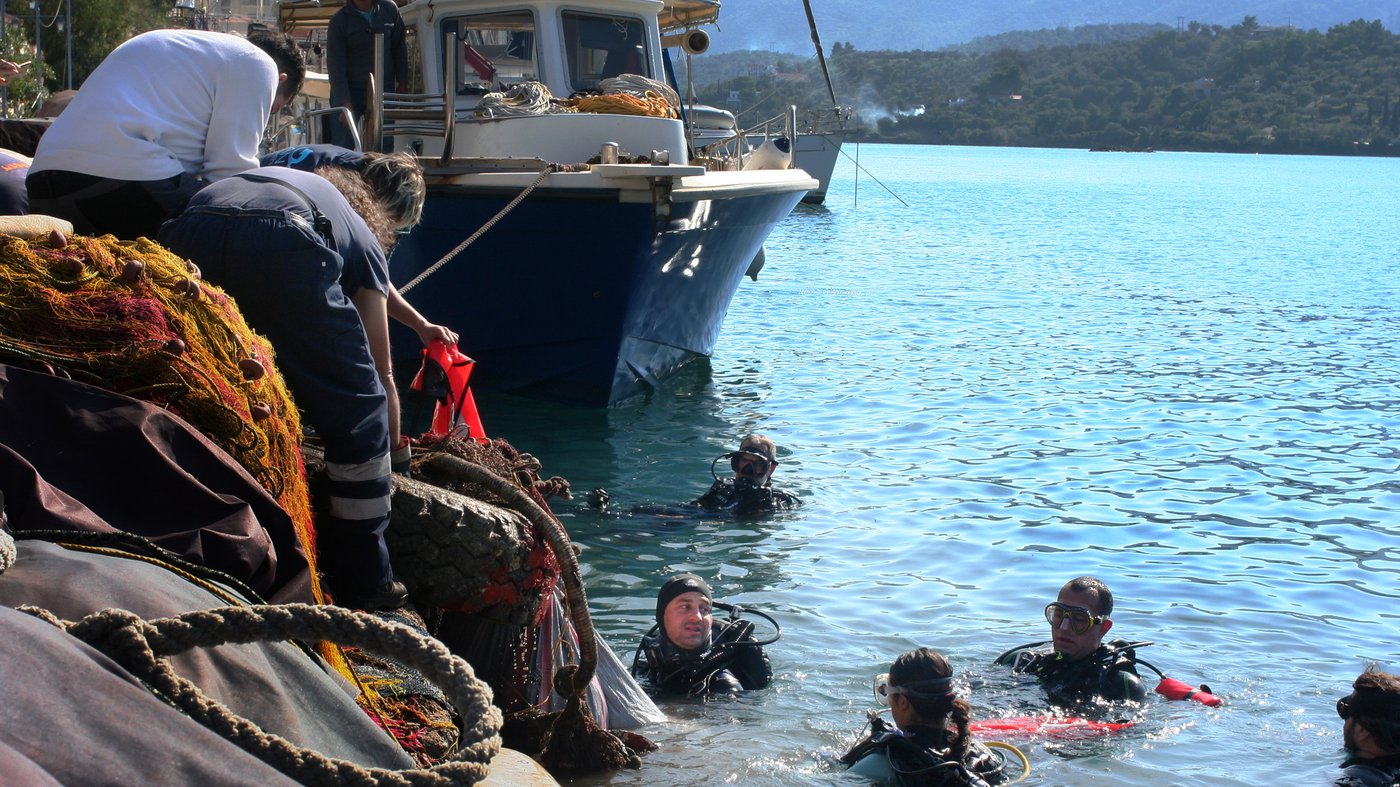 Meet Greece's Marine Trash Collectors Diving To Keep Their Sea ...