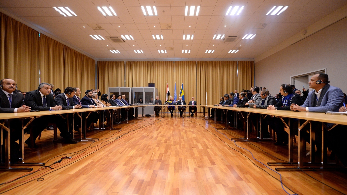 Yemen Peace Talks Begin In Sweden, As Humanitarian Crisis Deepens : NPR