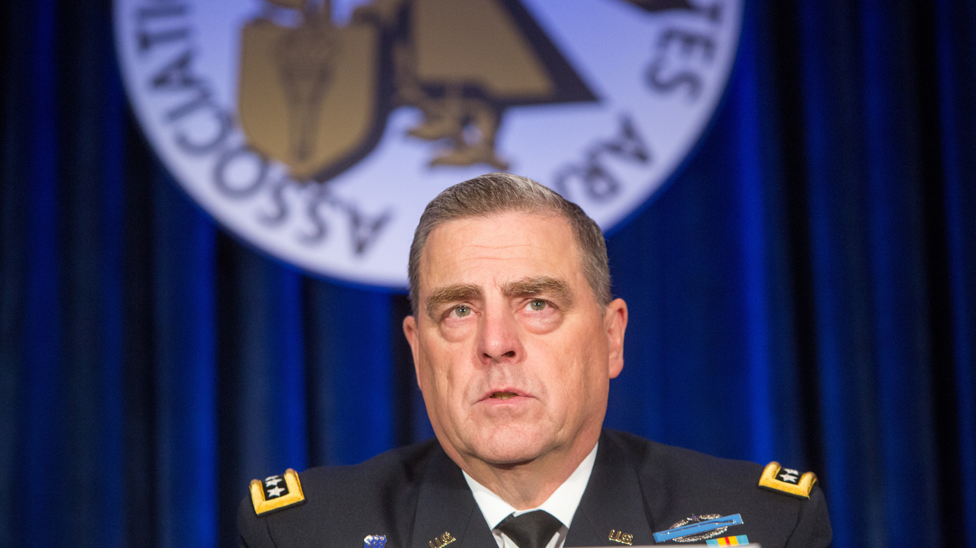Meet Mark Milley, Trump's Pick For Joint Chiefs Chairman : NPR