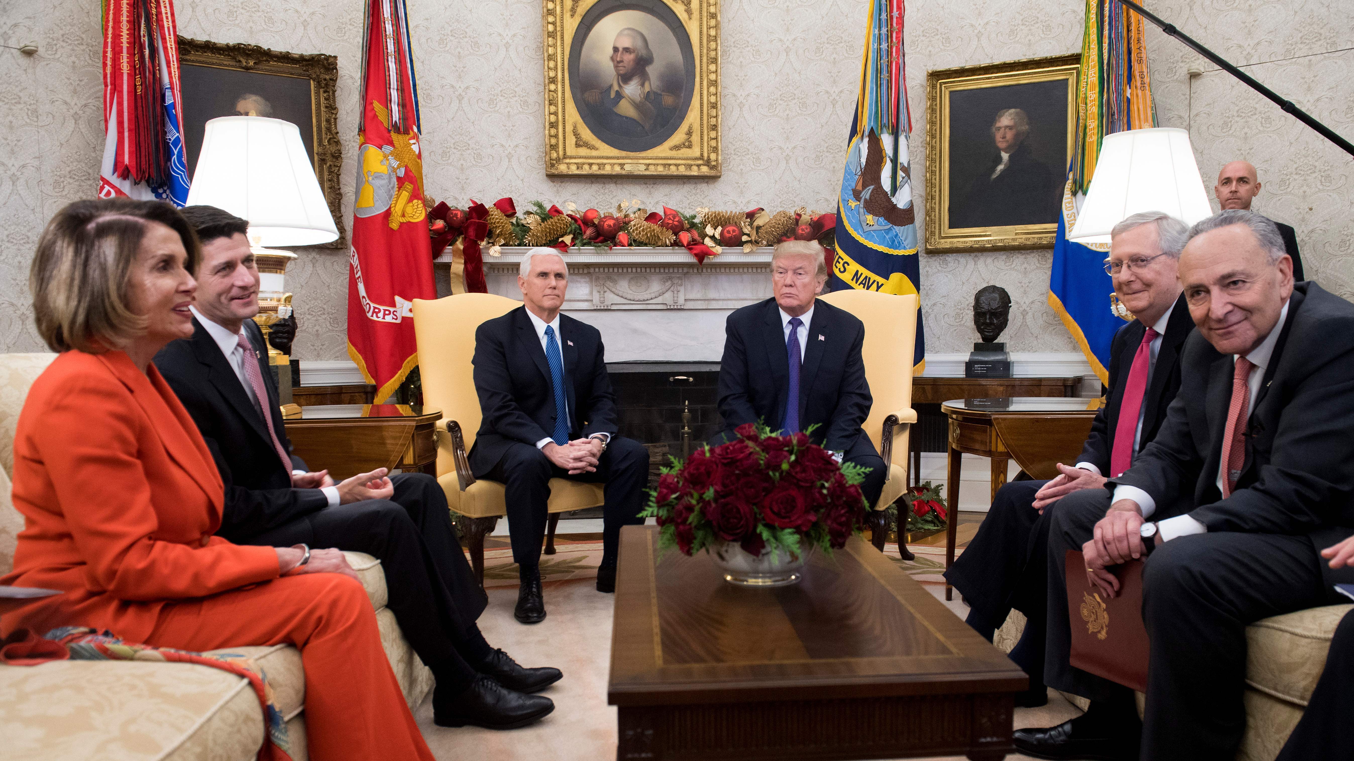 Trump To Meet With 'Chuck And Nancy.' Expectations Are Low : NPR