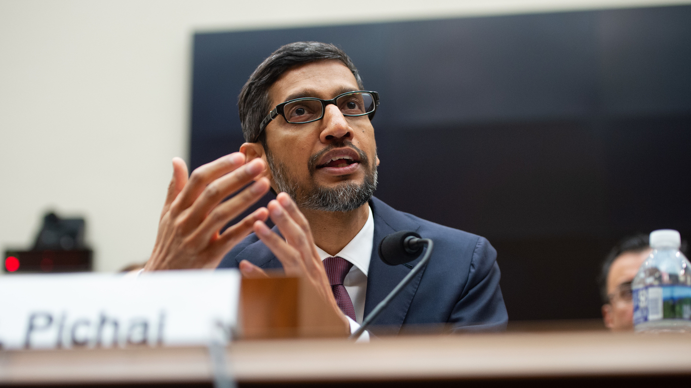 Google CEO Says He Leads 'Without Political Bias' In Congressional ...