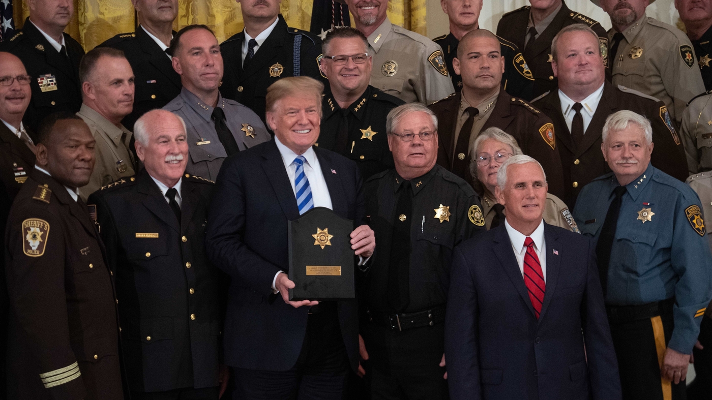 How Trump Went From 'Tough On Crime' To 'Second Chance' For Felons : NPR