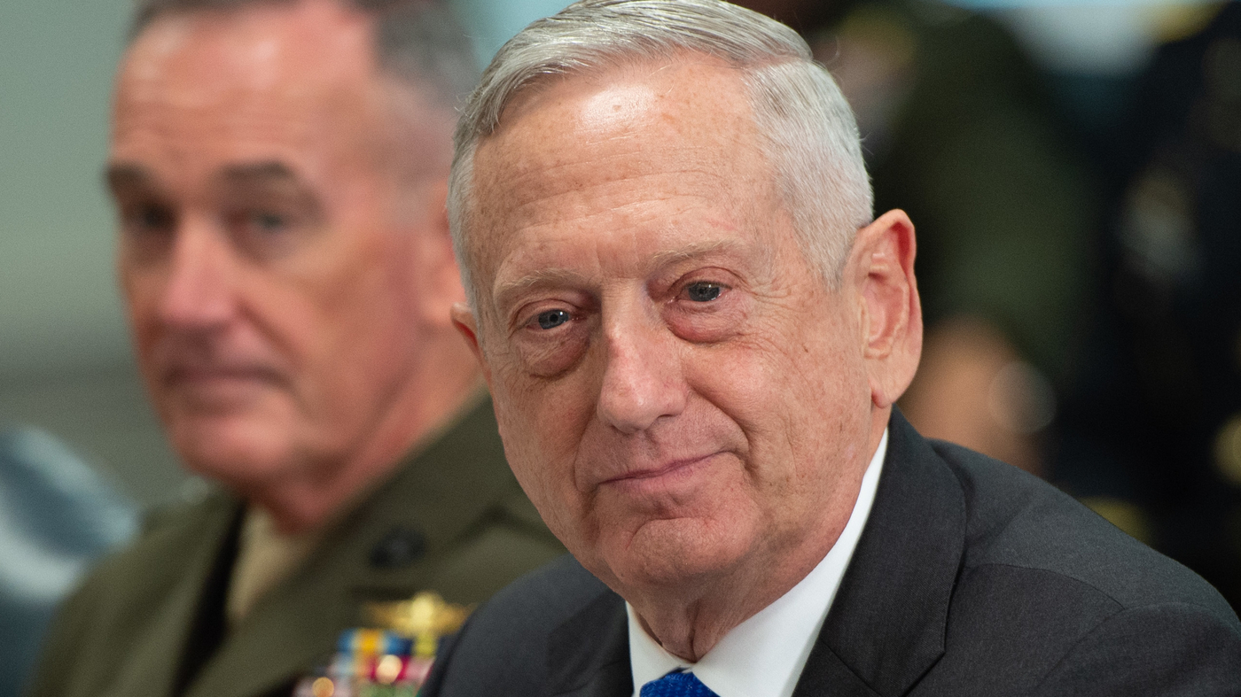 Read Full Text: James Mattis' Retirement Letter : NPR