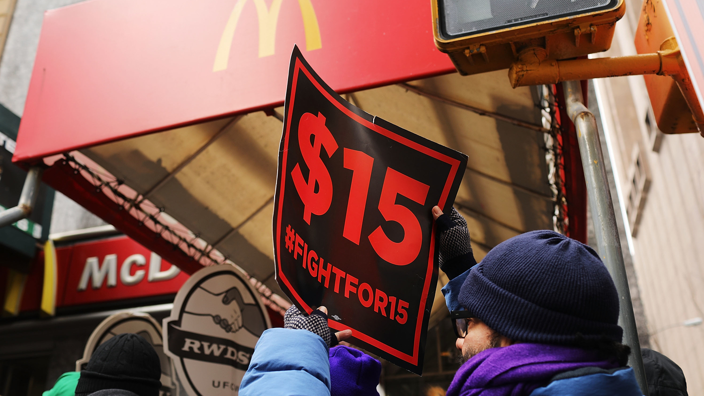Minimum Wages Rising In 20 States And Several Cities : NPR