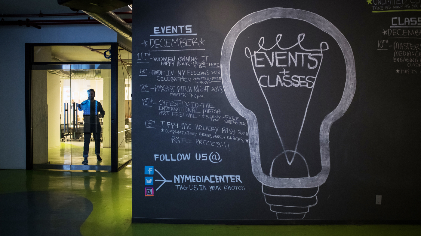 NYC Hub Trains A Growing Freelance Workforce : NPR