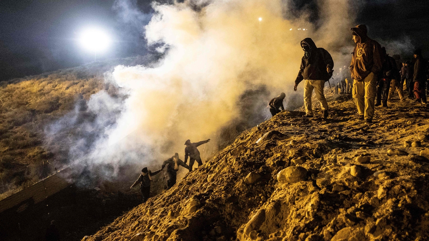 Border Patrol Makes Its Case For An Expanded 'Border Barrier' : NPR