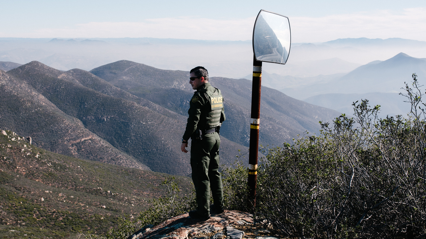 Border Patrol Makes Its Case For An Expanded 'Border Barrier' : NPR