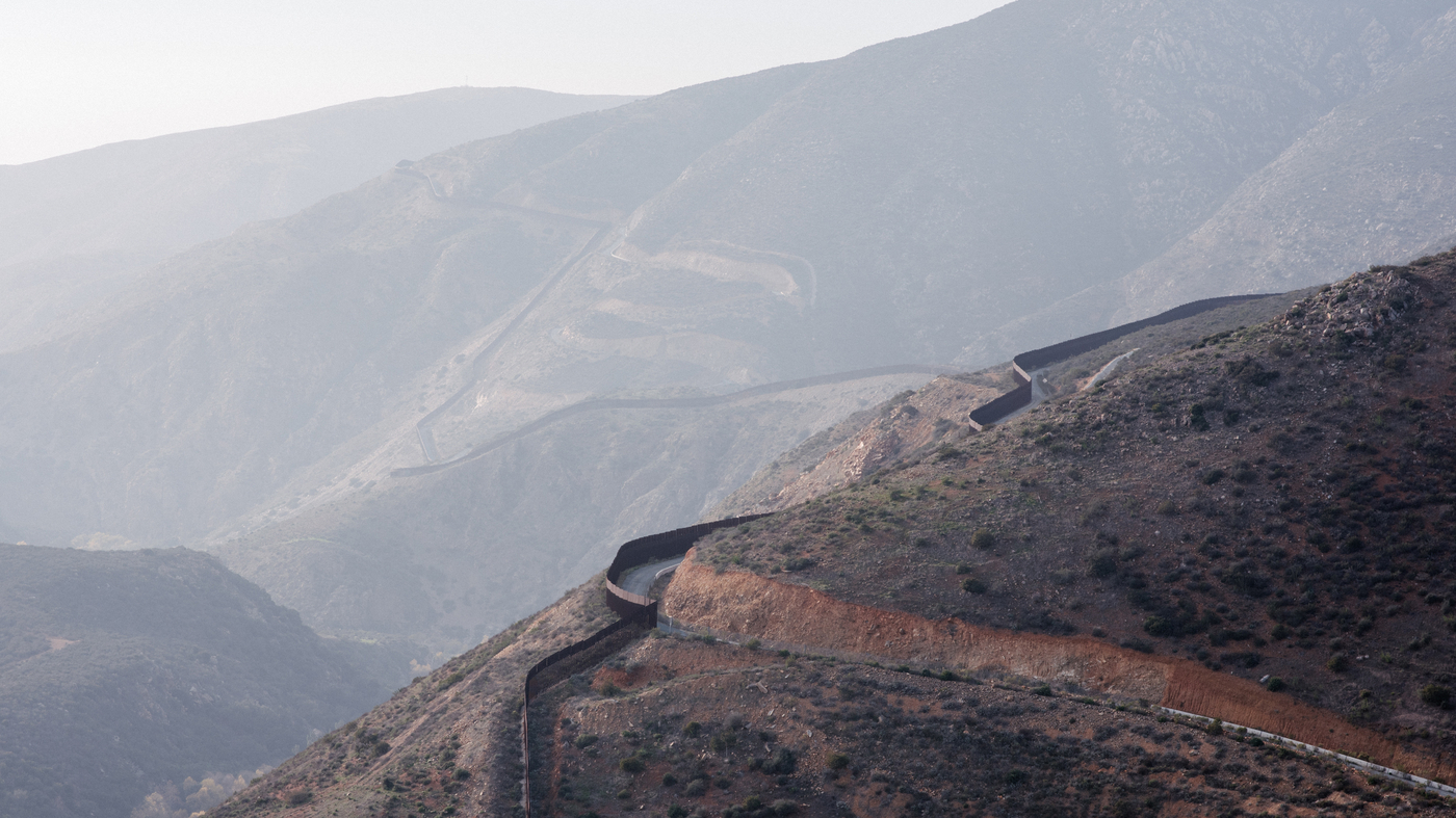 Border Patrol Makes Its Case For An Expanded 'Border Barrier' : NPR