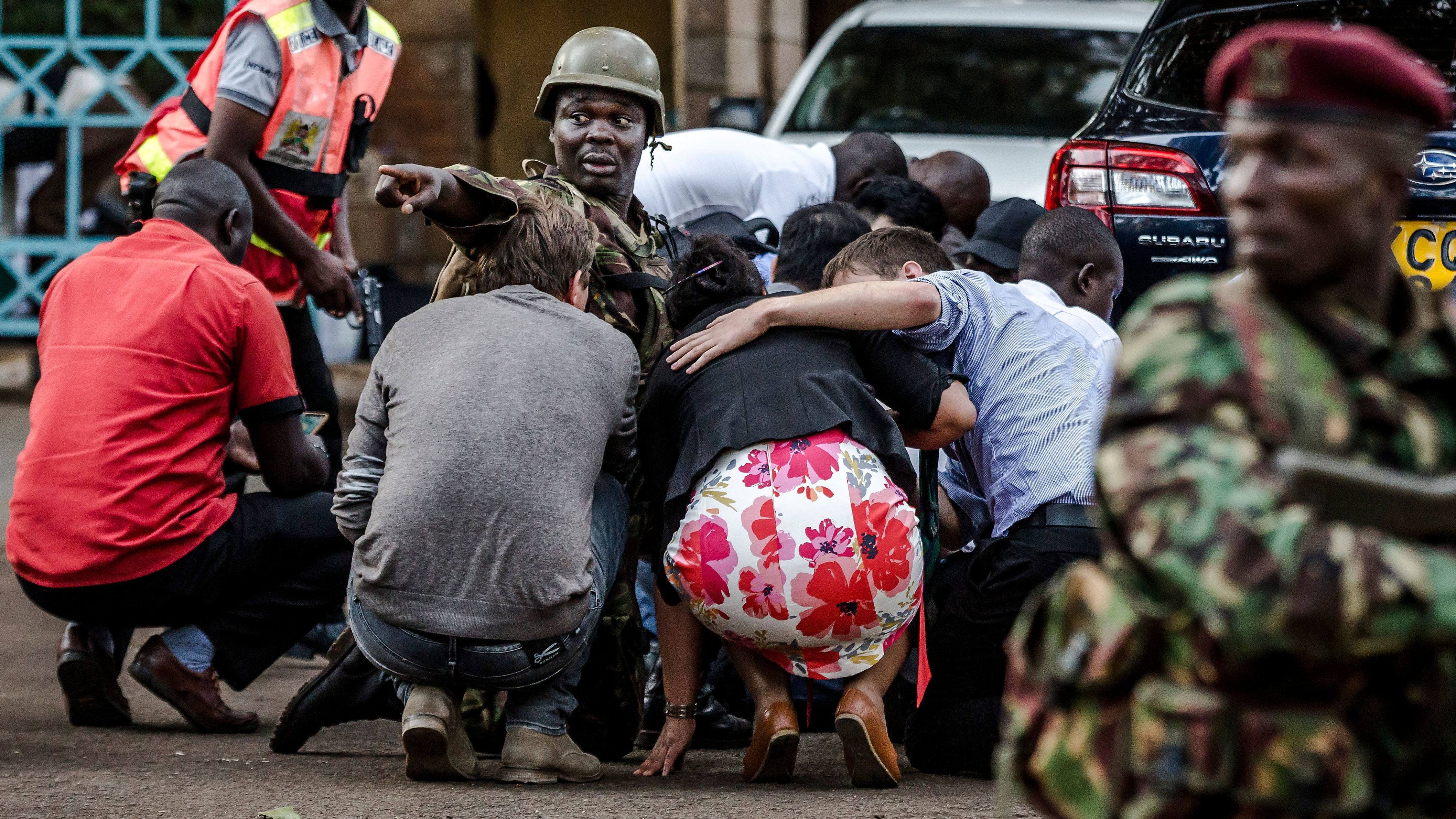 American Among Those Killed As Explosions, Gunfire Rock Nairobi Hotel : NPR