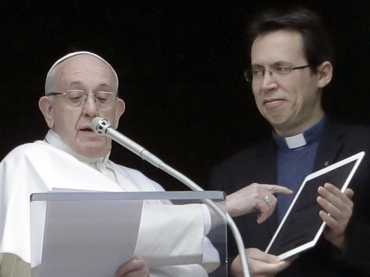 Pray With The Pope, From Your iPhone : NPR