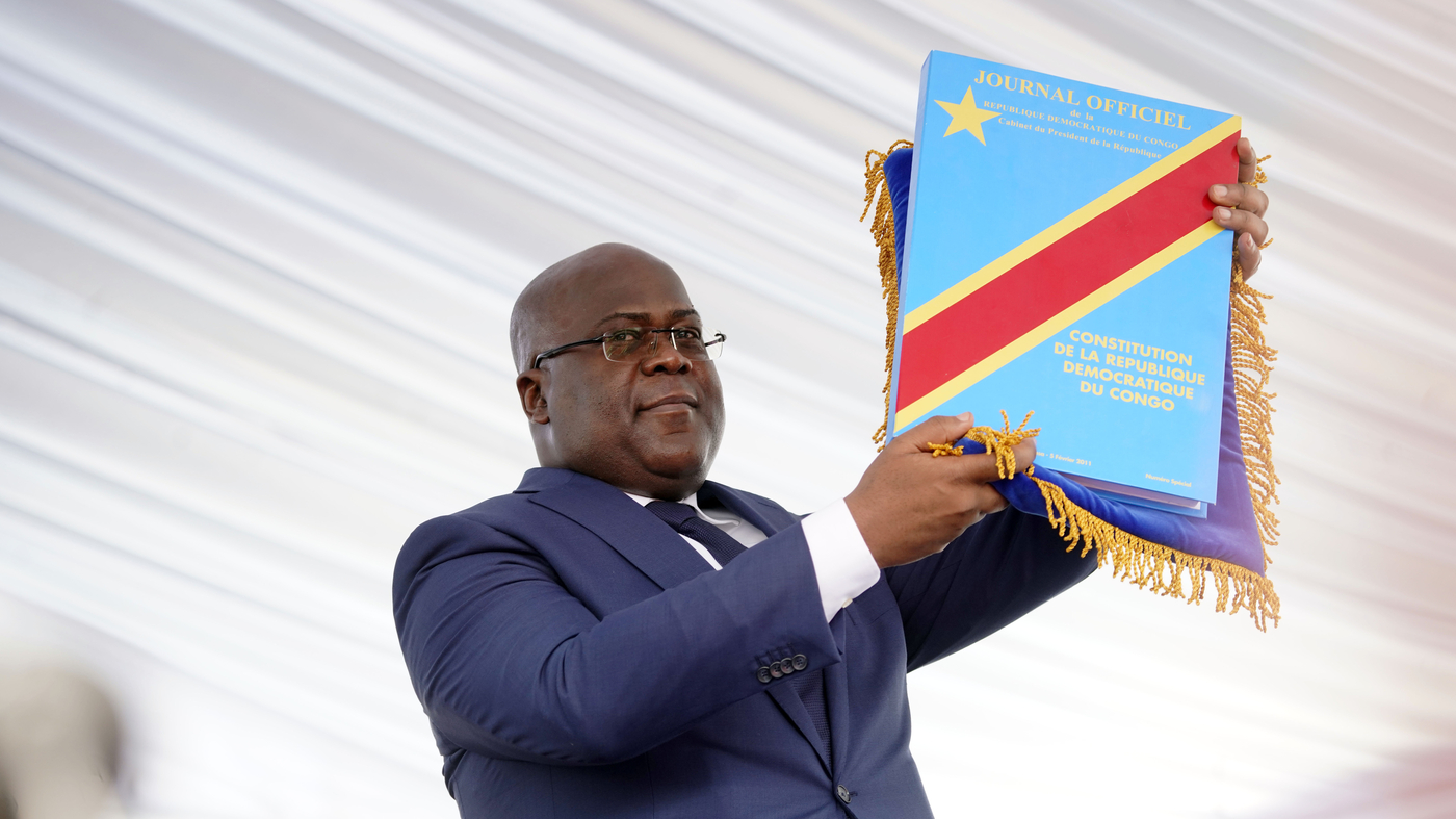 Felix Tshisekedi Is Sworn In As Congo's President : NPR