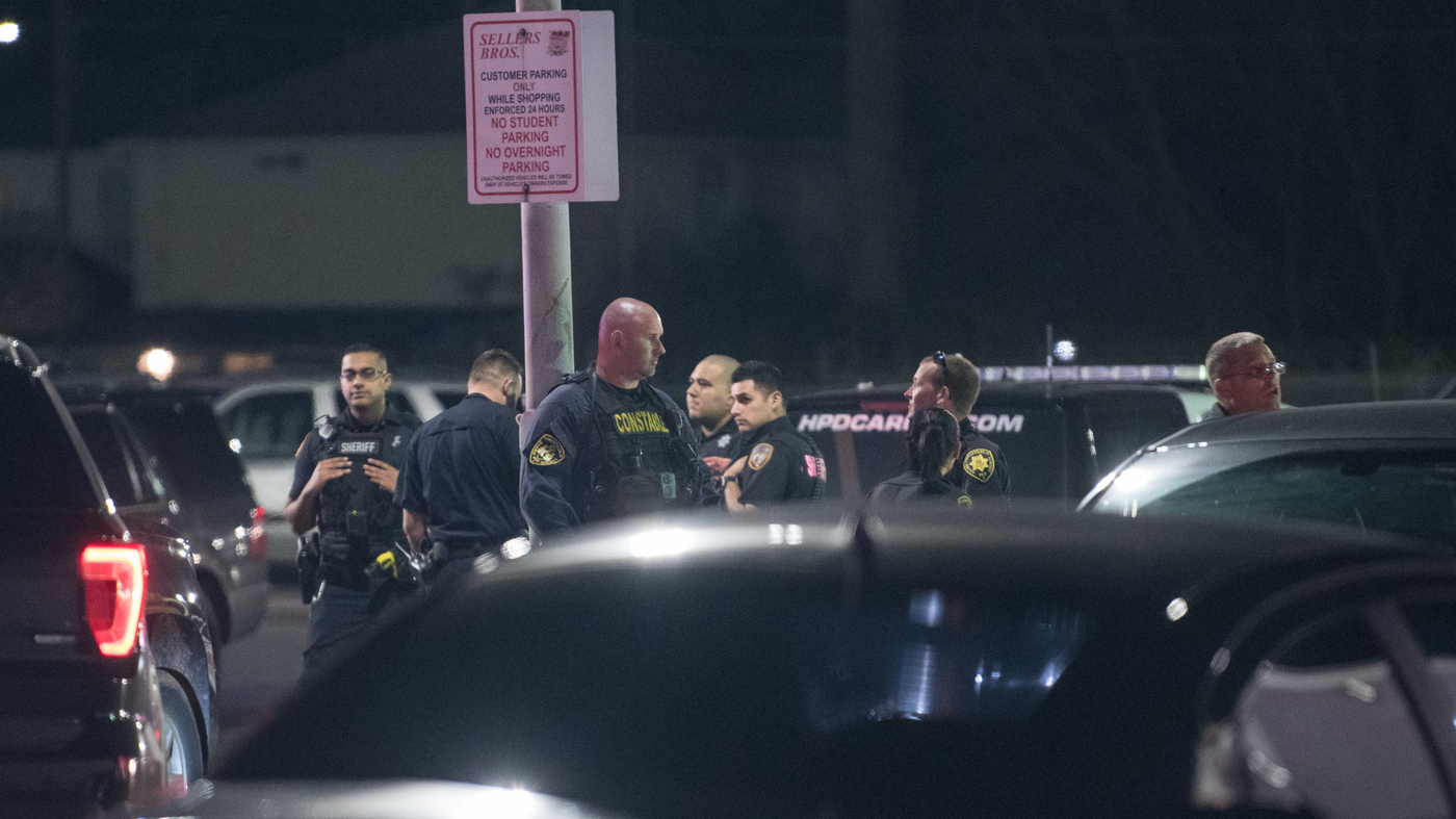 4 Houston Police Officers Shot, Another Injured In Drug Raid : NPR