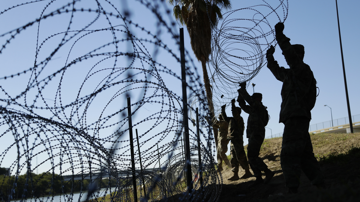 Pentagon Deploying 3,750 Troops To Southern Border : NPR