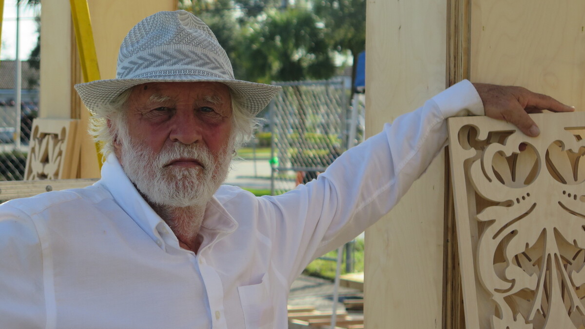 Artist David Best Will Mark Parkland Anniversary With Temple Of Time : NPR