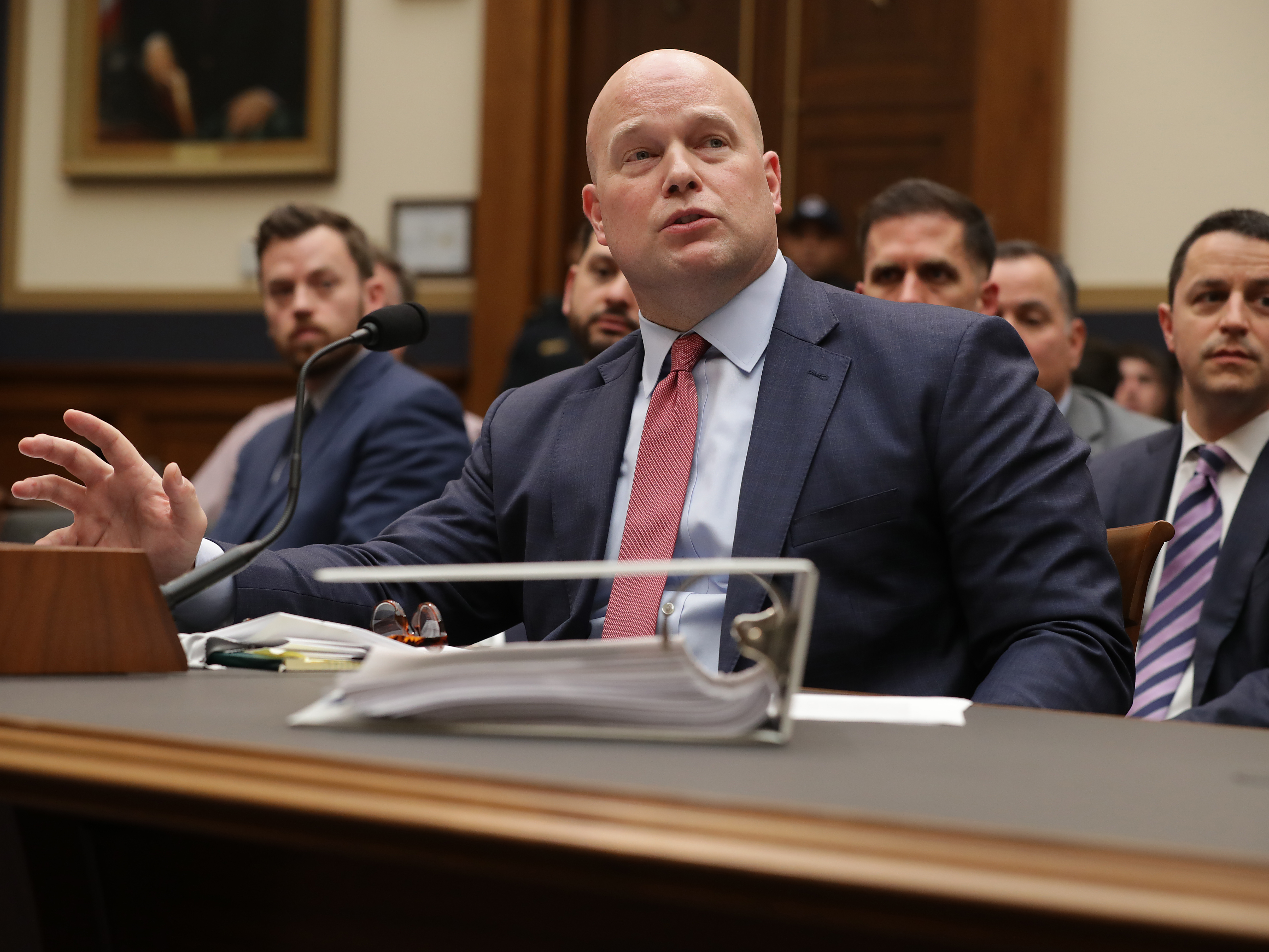 Acting Attorney General Says He Hasn't Discussed Mueller Probe With ...