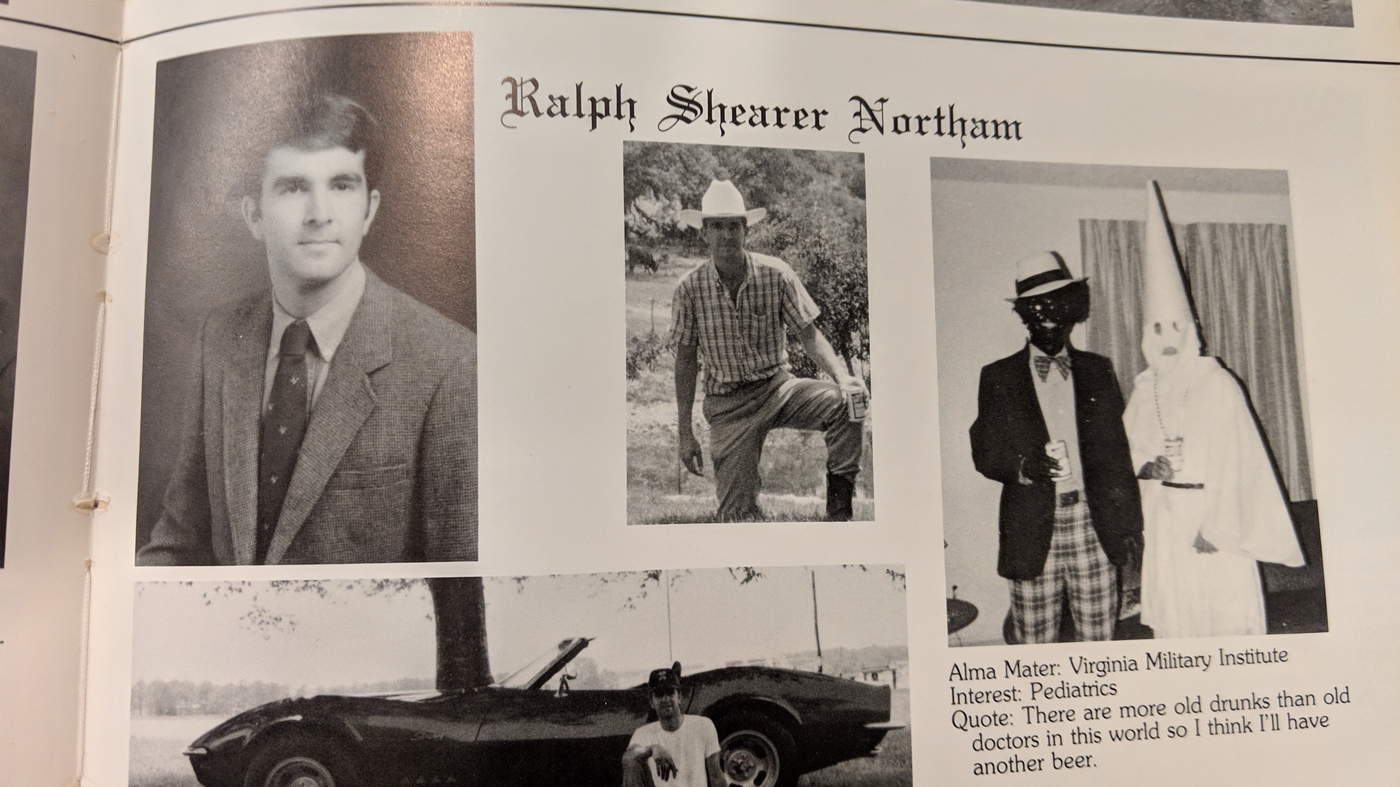 How Northam, Neeson Can Represent 'Racism Without Racists' : NPR