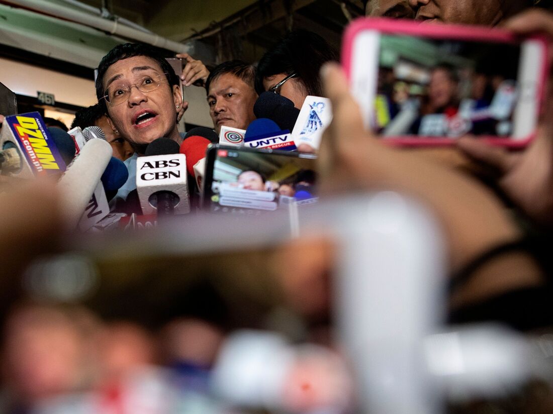 Journalist's Arrest In Philippines Sparks Demonstrations, Fears Of ...