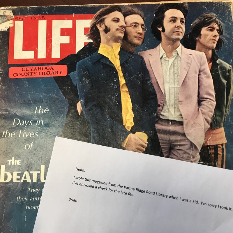 1968 Life Magazine Bearing Beatles Returned To Library With Apology And ...