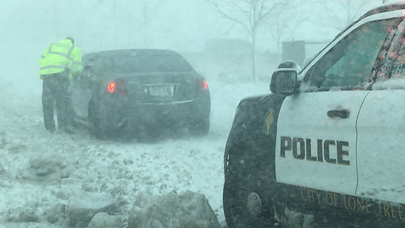 Winter Storm Called A 'Bomb Cyclone' Paralyzes Central U.S. : NPR